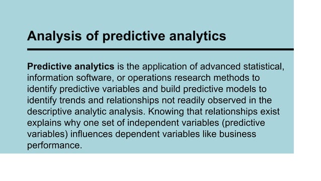 Prescriptive analytics BA4206 Anna University PPT | PPTX