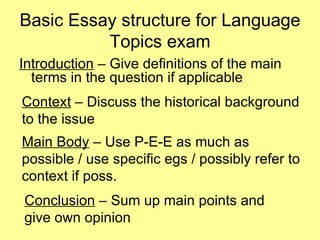 Prescriptivism essay feedback | PPT