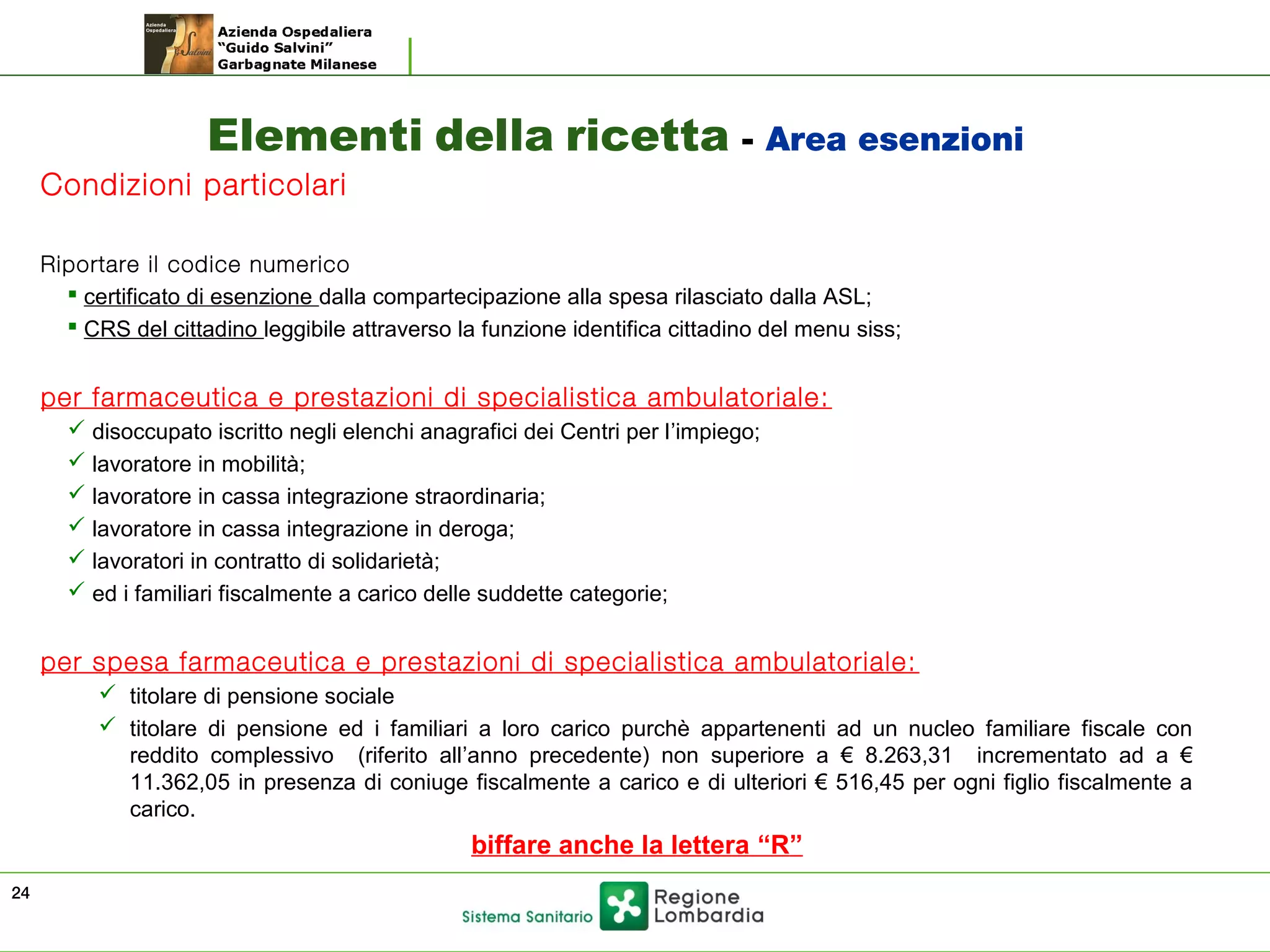 LA COMPILAZIONE DELLA IMPEGNATIVA (“RICETTA ROSSA”) | PPT