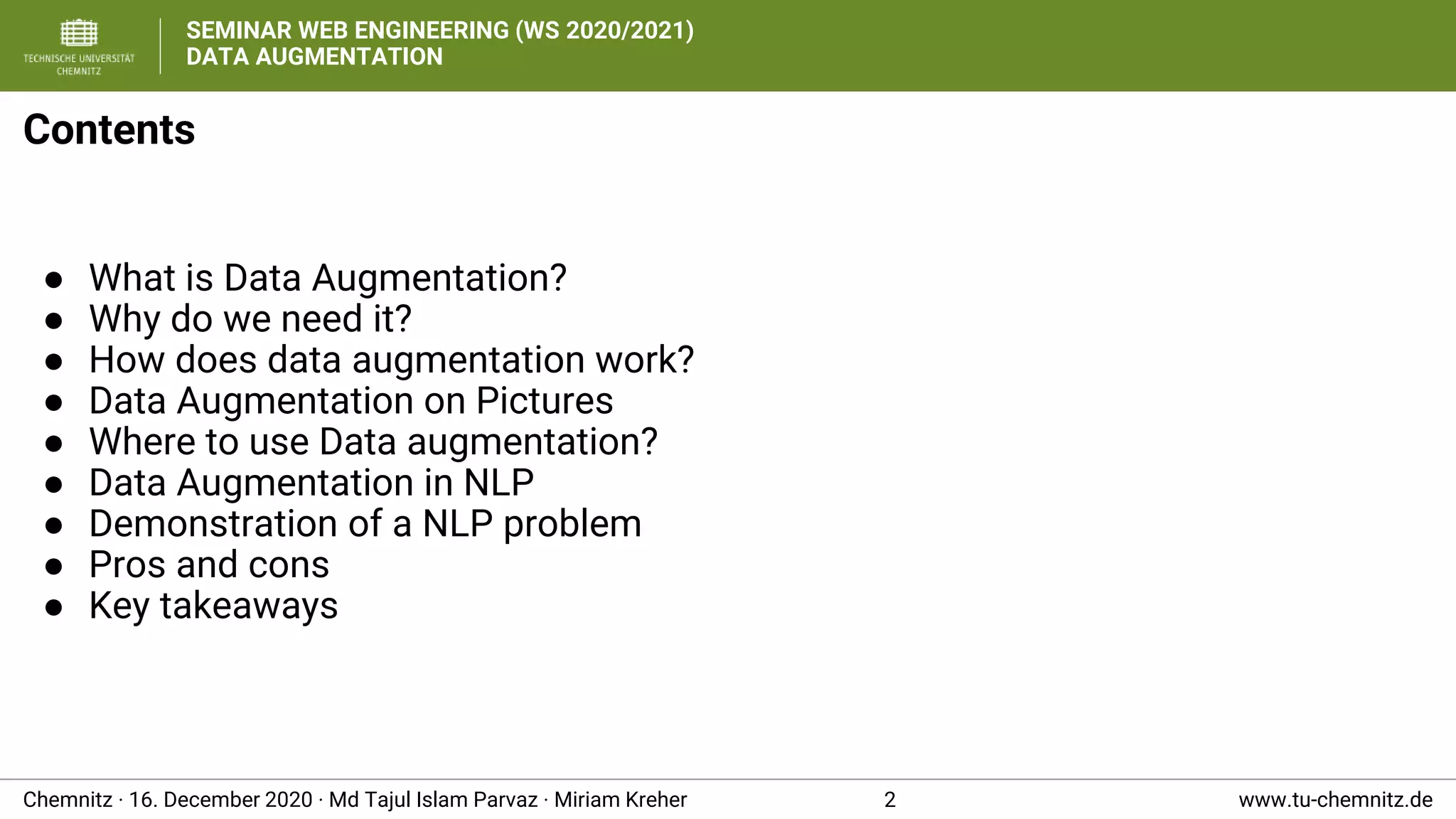 Data Augmentation | PPTX