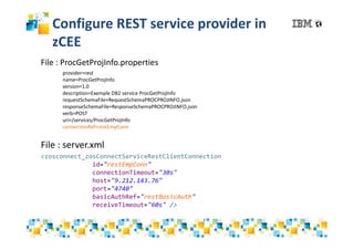 Pres Db2 native rest json and z/OS connect | PDF