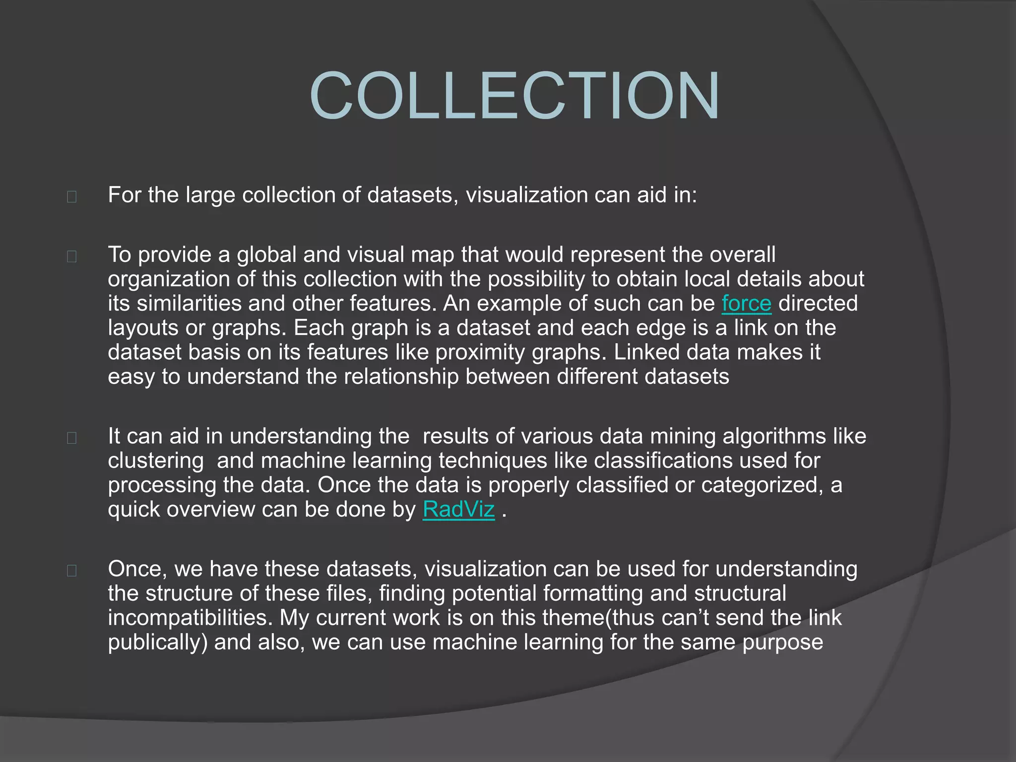 Role of Visualization in Data Management | PPT