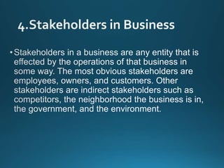 This is a describe about Stakeholder function how they involve and ...