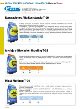 Presec Morteros 1 | PDF