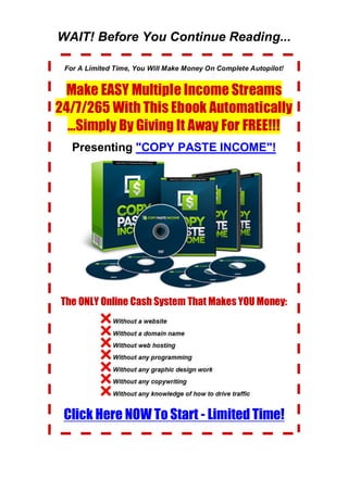 Preselling secrets | PDF