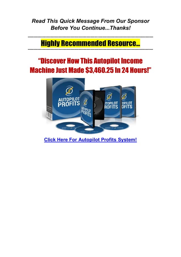 Preselling secrets | PDF