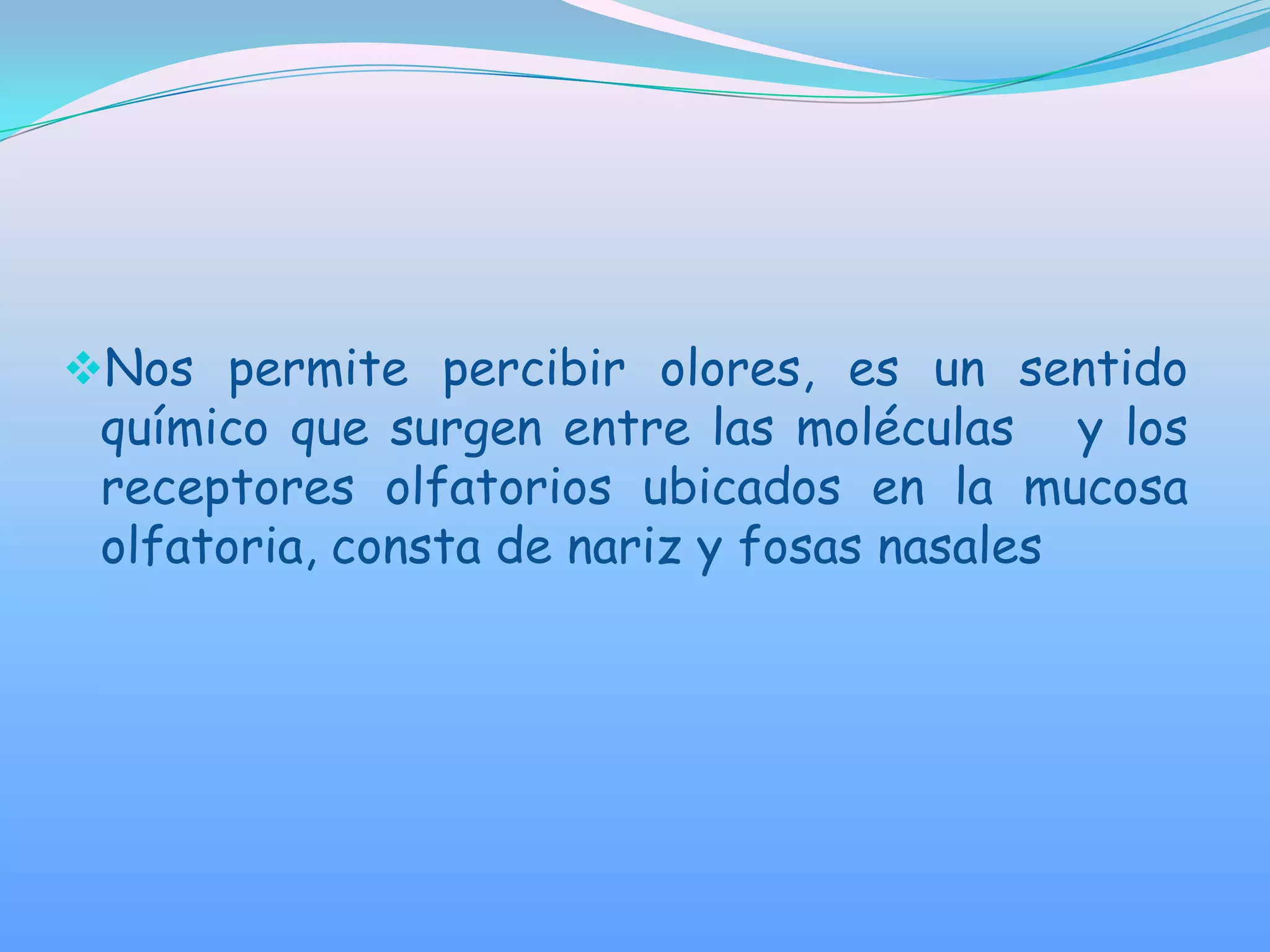 SENTIDO DLE OLFATO | PDF | Ear, Nose and Throat Conditions | Diseases ...
