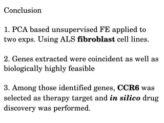 Heuristic Principal Component Analysis Based unsupervised Feature Extraction and its Application ...