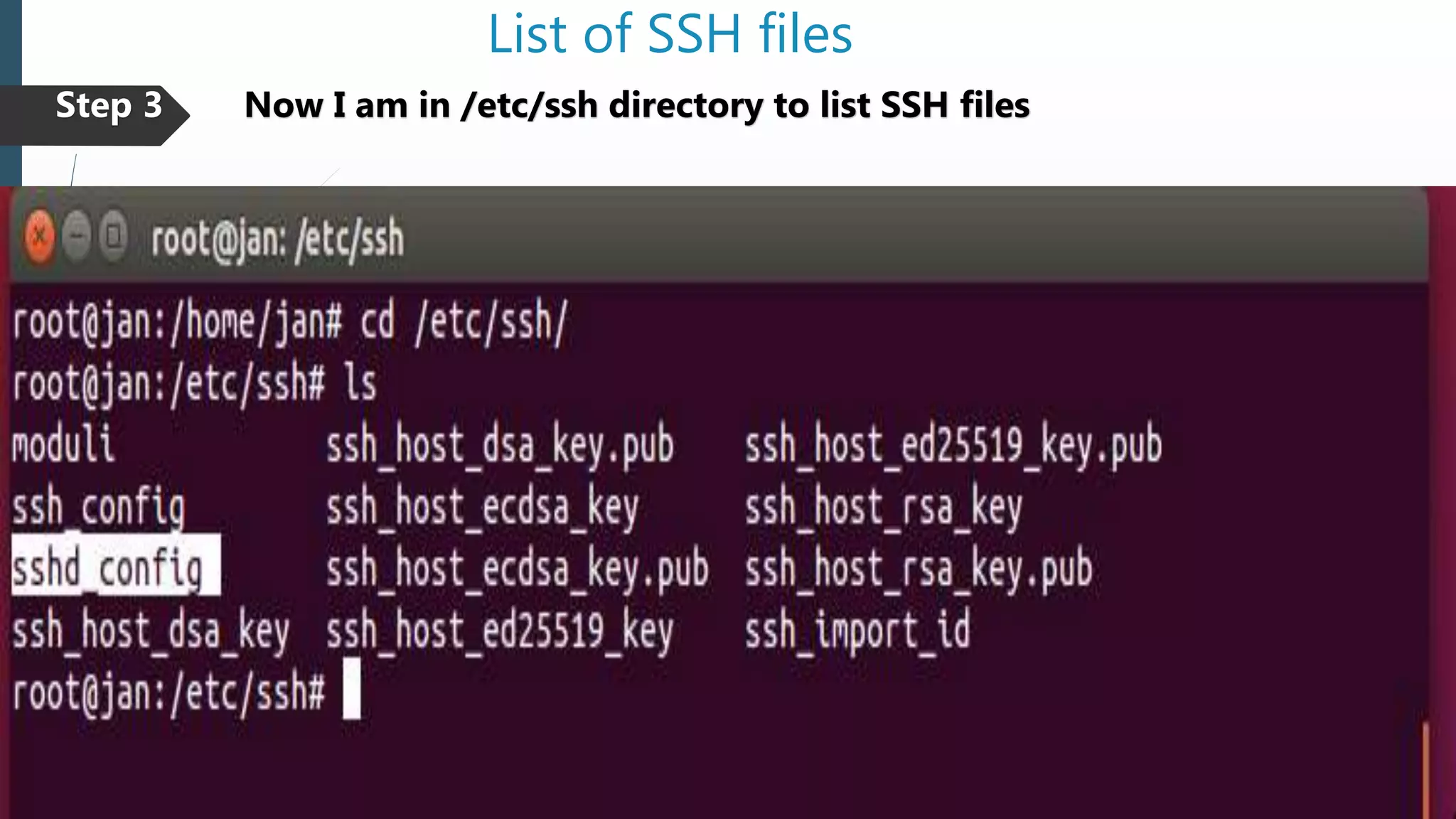 Avoid from SSH attacks | PPTX