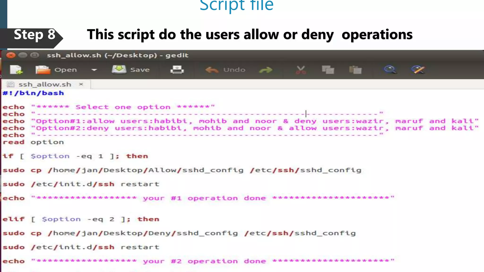 Avoid from SSH attacks | PPTX