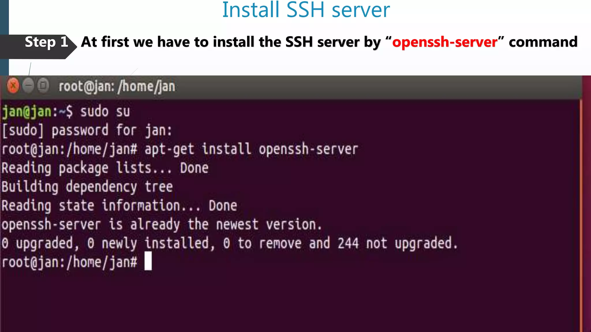 Avoid from SSH attacks | PPTX