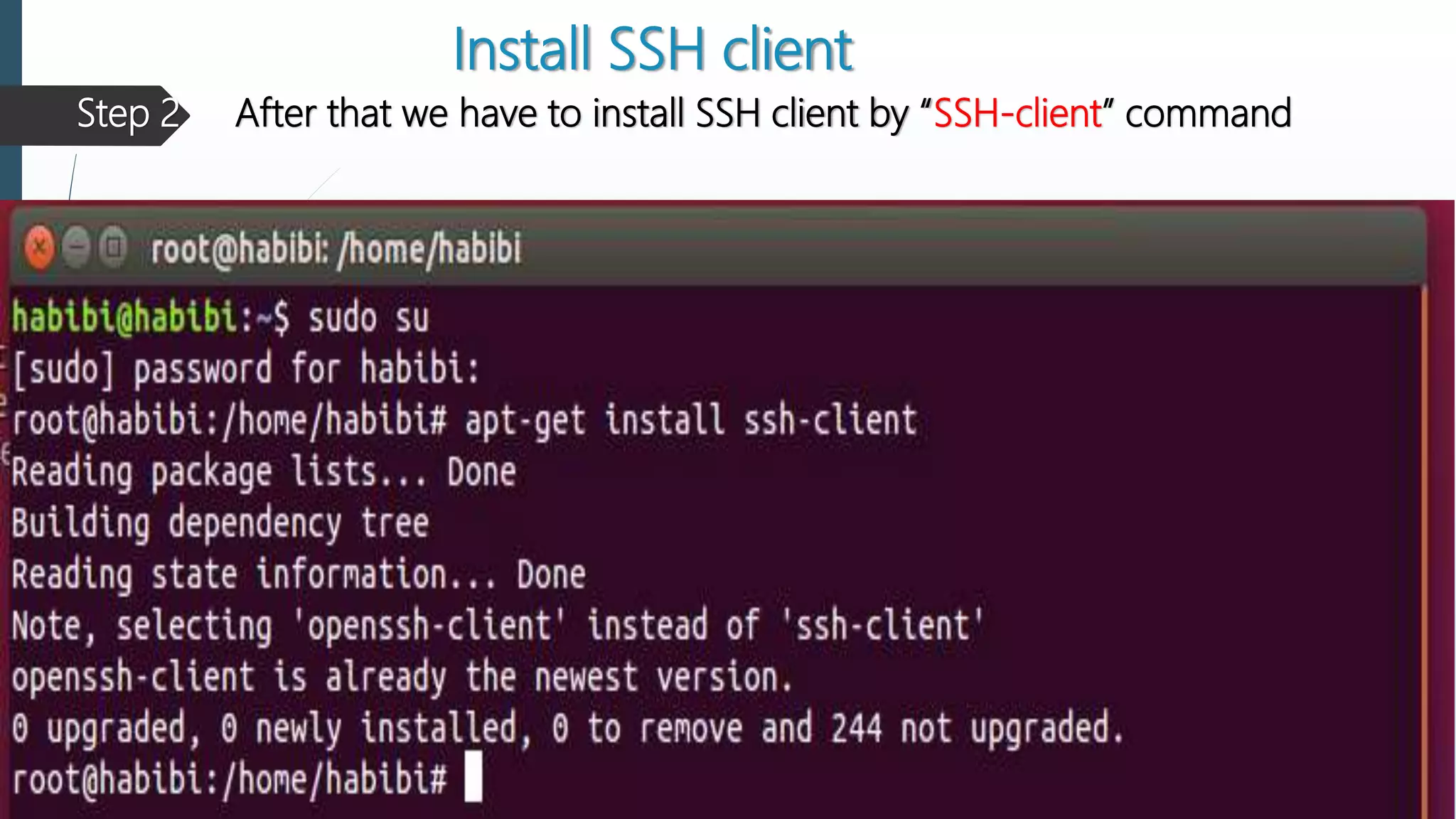 Avoid from SSH attacks | PPTX
