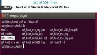 Avoid from SSH attacks | PPTX