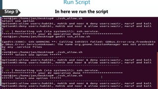 Avoid from SSH attacks | PPTX