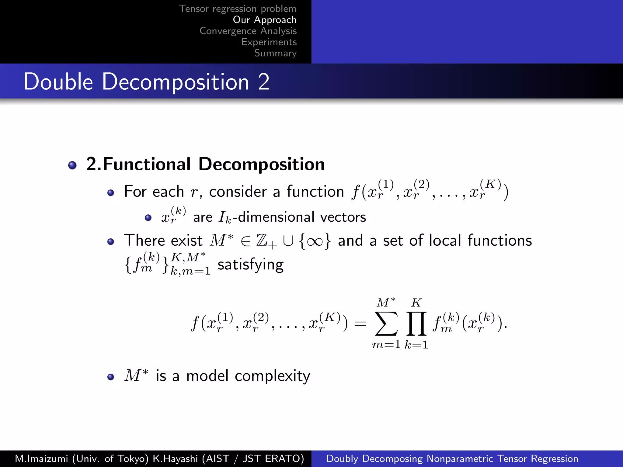 Doubly Decomposing Nonparametric Tensor Regression | PDF