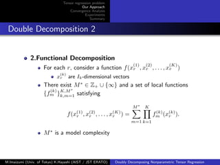 Doubly Decomposing Nonparametric Tensor Regression | PDF