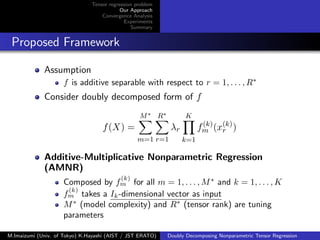 Doubly Decomposing Nonparametric Tensor Regression | PDF
