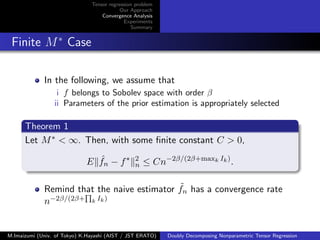 Doubly Decomposing Nonparametric Tensor Regression | PDF