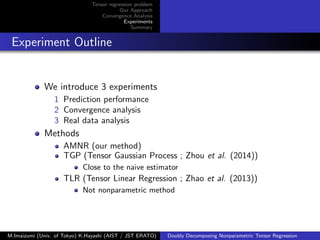 Doubly Decomposing Nonparametric Tensor Regression | PDF