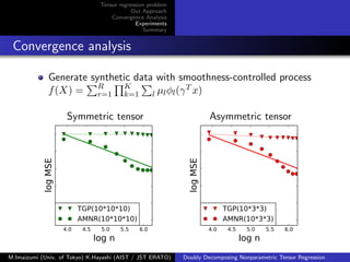 Doubly Decomposing Nonparametric Tensor Regression | PDF