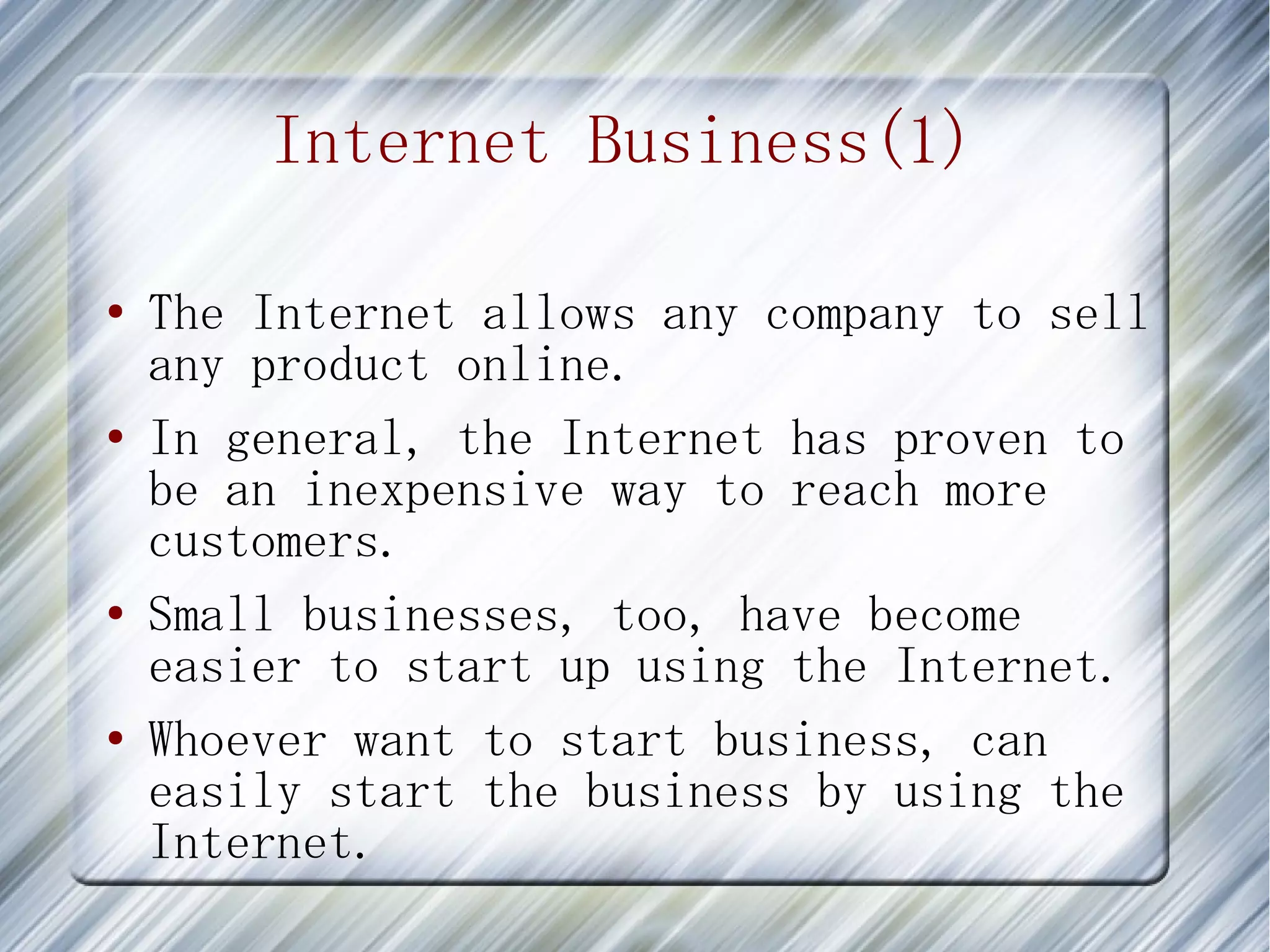 How has technology changed the way we conduct business? | PDF