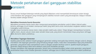 Presenasi transient | PPTX