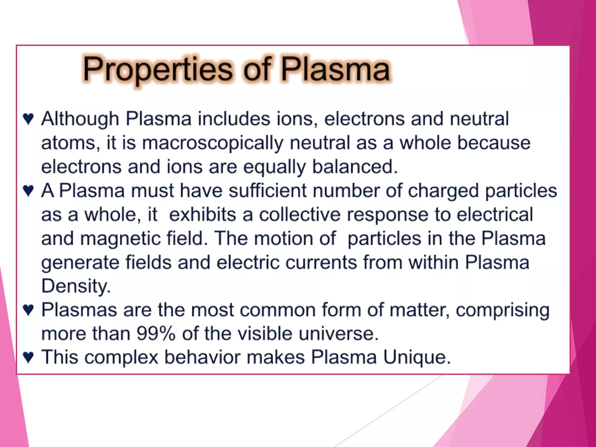 introduc plasma by Muhammad Ansir | PPTX