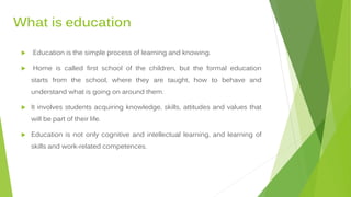 Education Power point Presentation | PPTX
