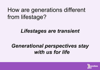 Presentation 1: The Generations Presentation 1 introduction | PDF