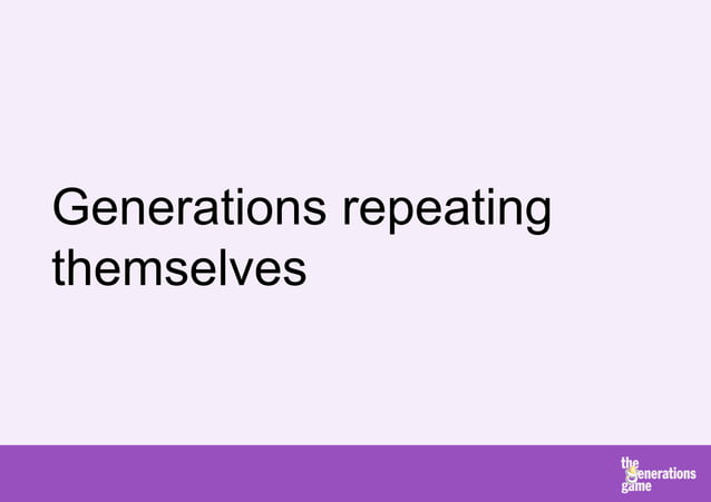 Presentation 1: The Generations Presentation 1 introduction | PDF
