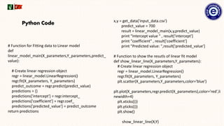 Regression with Microsoft Azure & Ms Excel | PPT