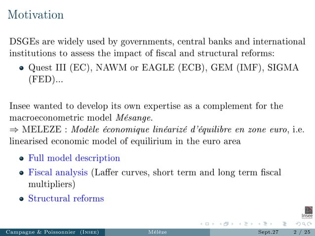 Meleze DSGE model | PDF