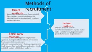 Recruitment | PPTX