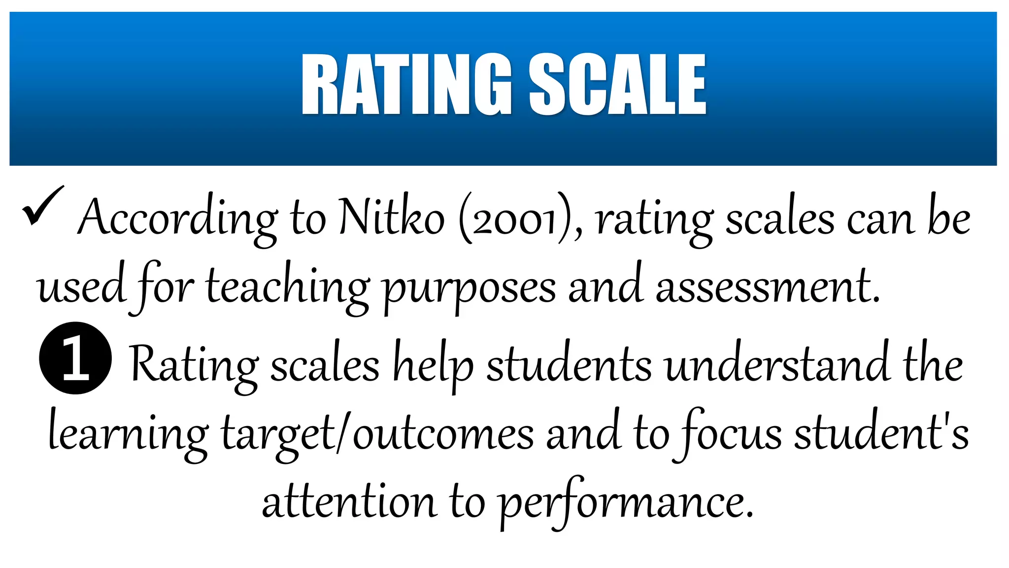 ASSESSMENT ON AFFECTIVE LEARNING | PPTX