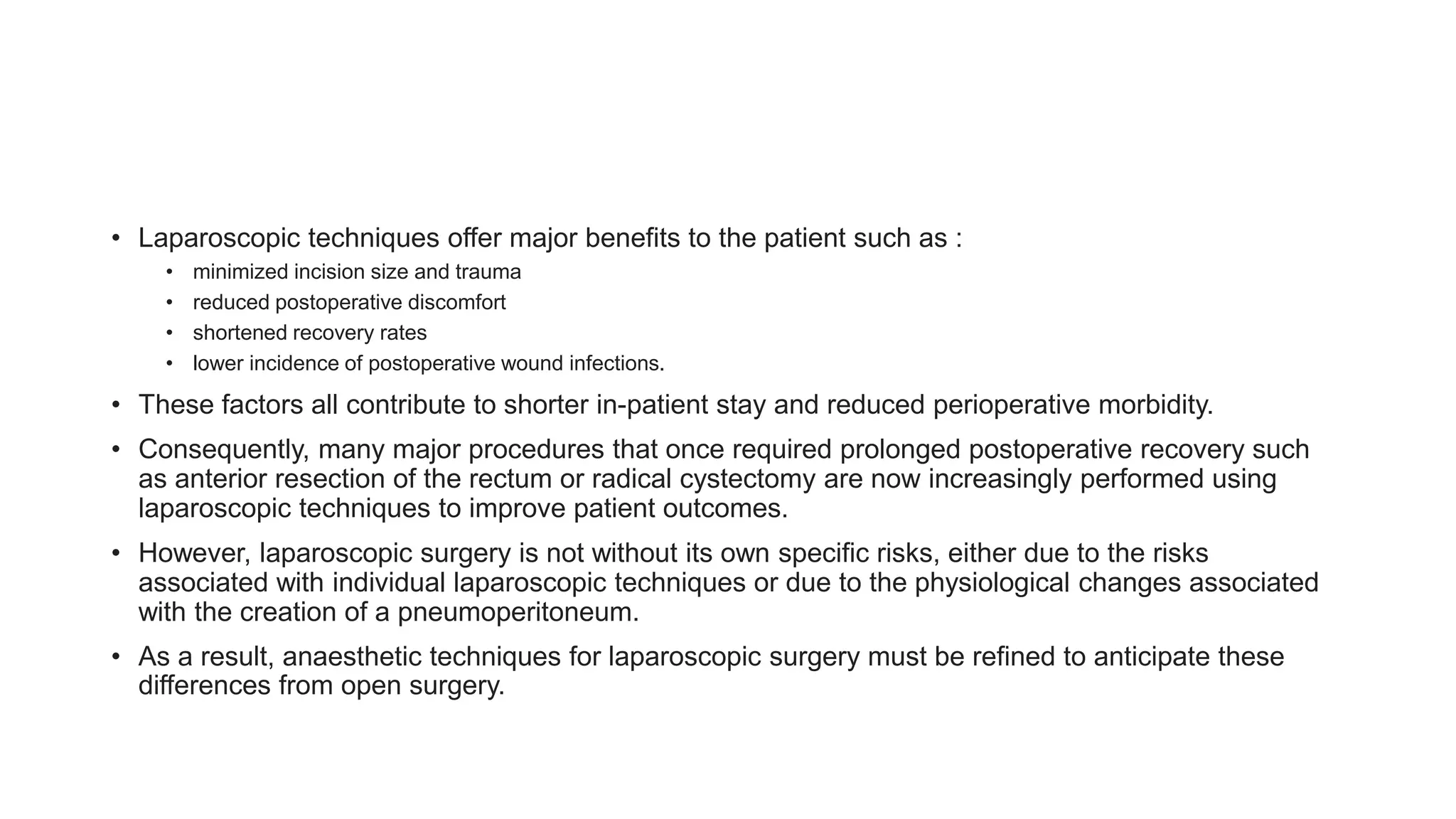 presenation of Anaesthesia for laparoscopic surgery.pptx