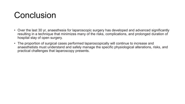 presenation of Anaesthesia for laparoscopic surgery.pptx