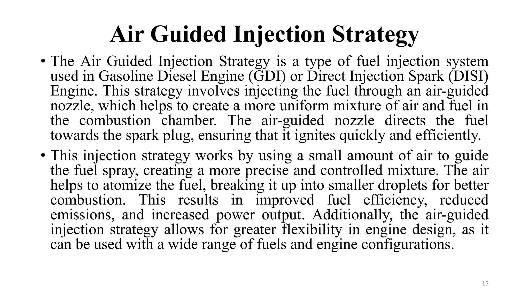presenation on Direct Injection Engine & Gasoline Direct Injection ...