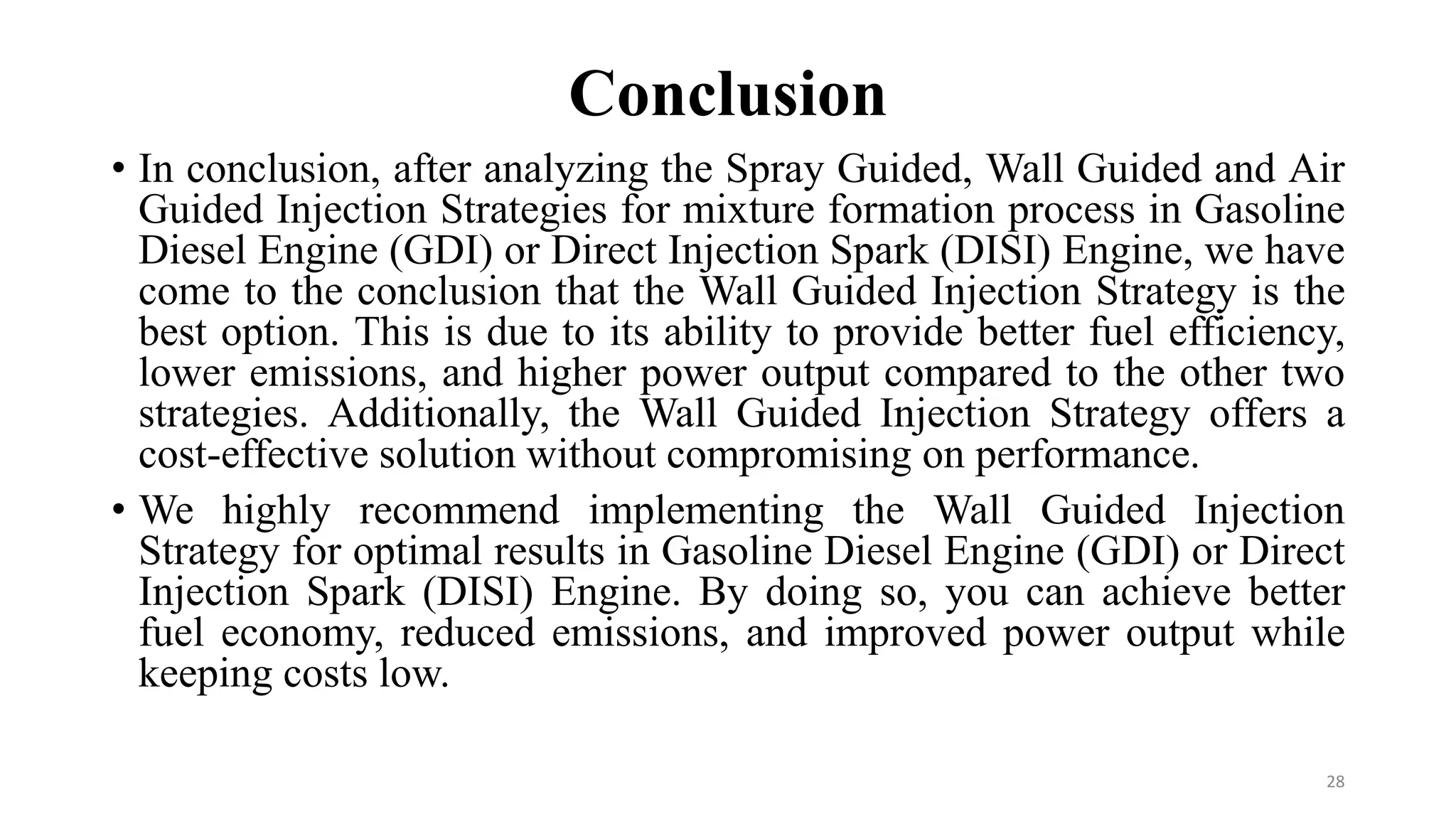 presenation on Direct Injection Engine & Gasoline Direct Injection ...