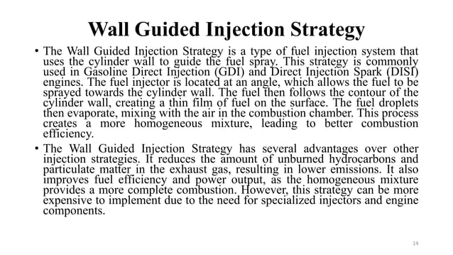 presenation on Direct Injection Engine & Gasoline Direct Injection ...