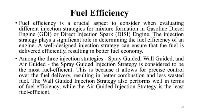 presenation on Direct Injection Engine & Gasoline Direct Injection ...