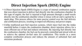 presenation on Direct Injection Engine & Gasoline Direct Injection Engine 23-9-23.pptx