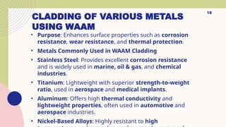 WAAM WIRE ADDITIVE MANUFACTURING IIT BHU VARANASI | PPTX