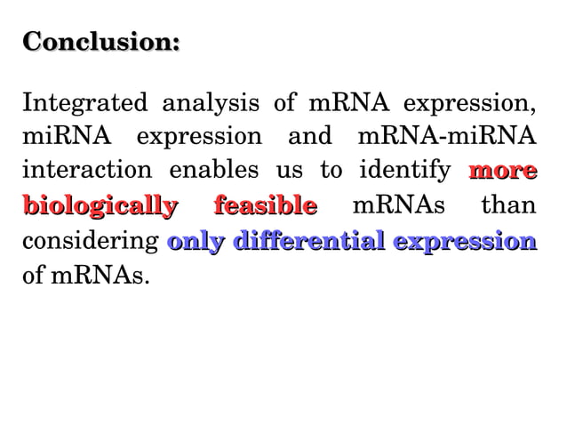 microRNA-mRNA interaction identification in Wilms tumor using principal ...