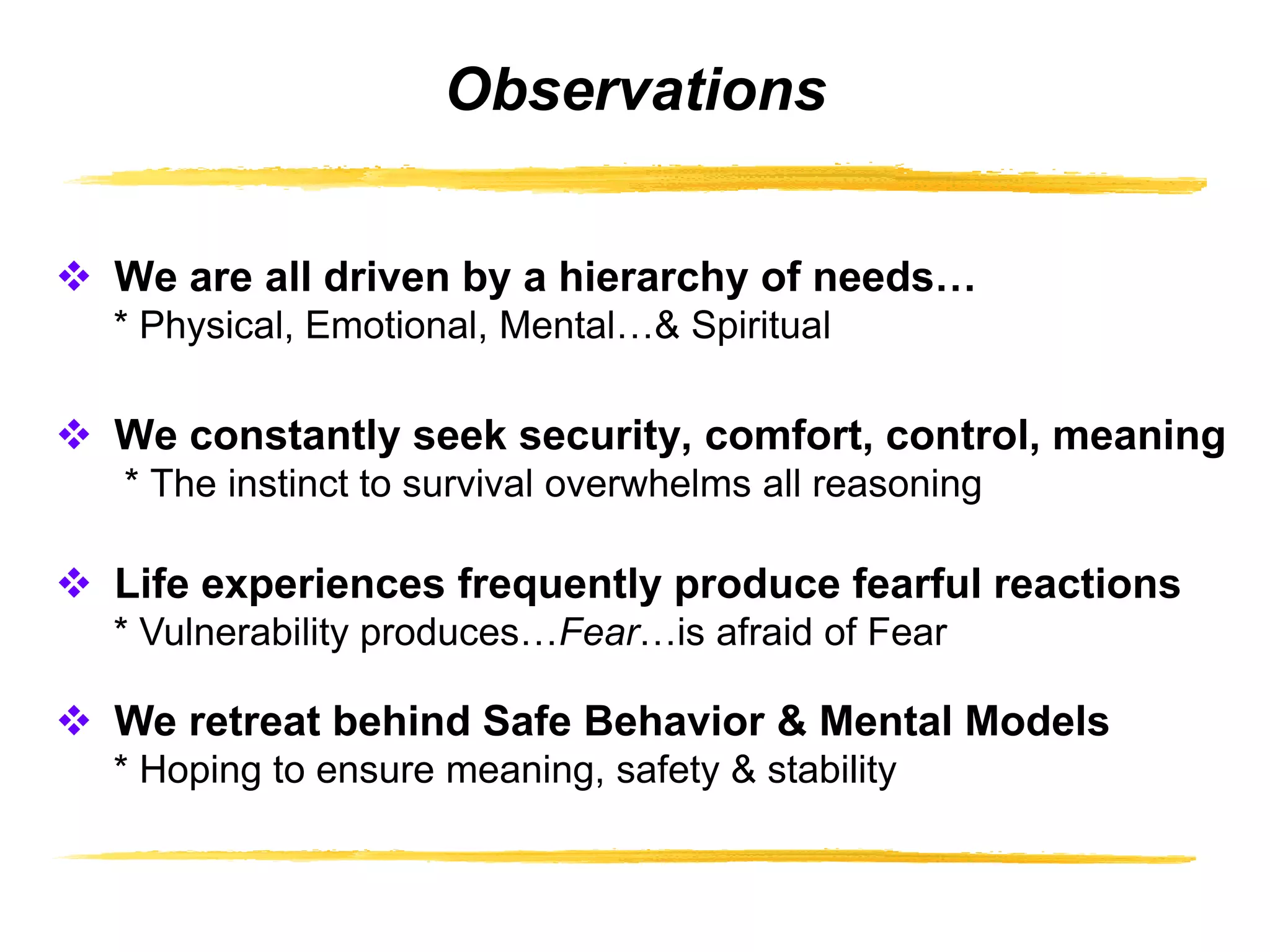 Presence Process for More Authentic Living | PPT