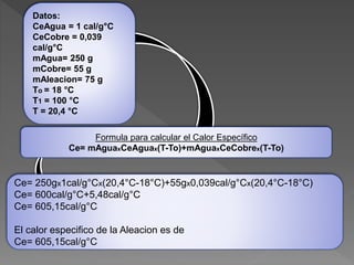 Ley cero de la Termodinámica (Unidad V Calor y Temperatura) | PPTX
