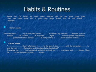 Present simple tense | PPT