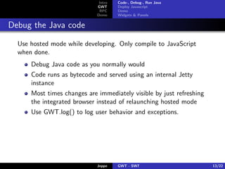 Introduction to Google Web Toolkit | PDF | Web Development | Internet