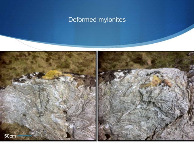 shear zone-mylonites | PPTX | Geography | Science