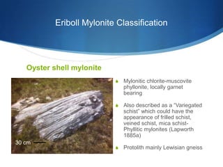 shear zone-mylonites | PPTX
