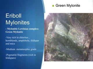 shear zone-mylonites | PPTX | Geography | Science